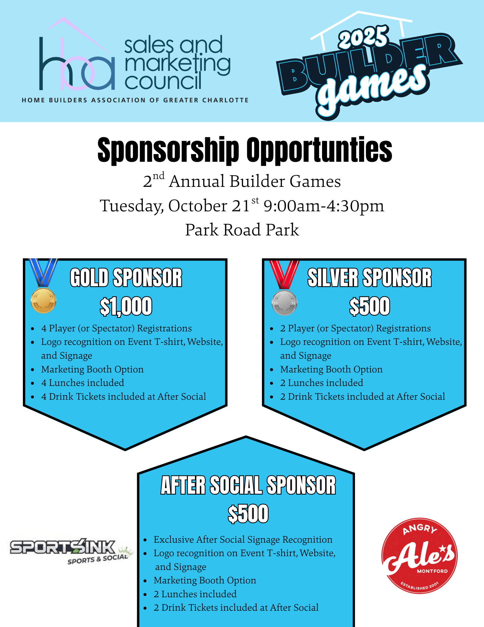 Sponsorship Opportunities - Home Builders Association of Greater Charlotte